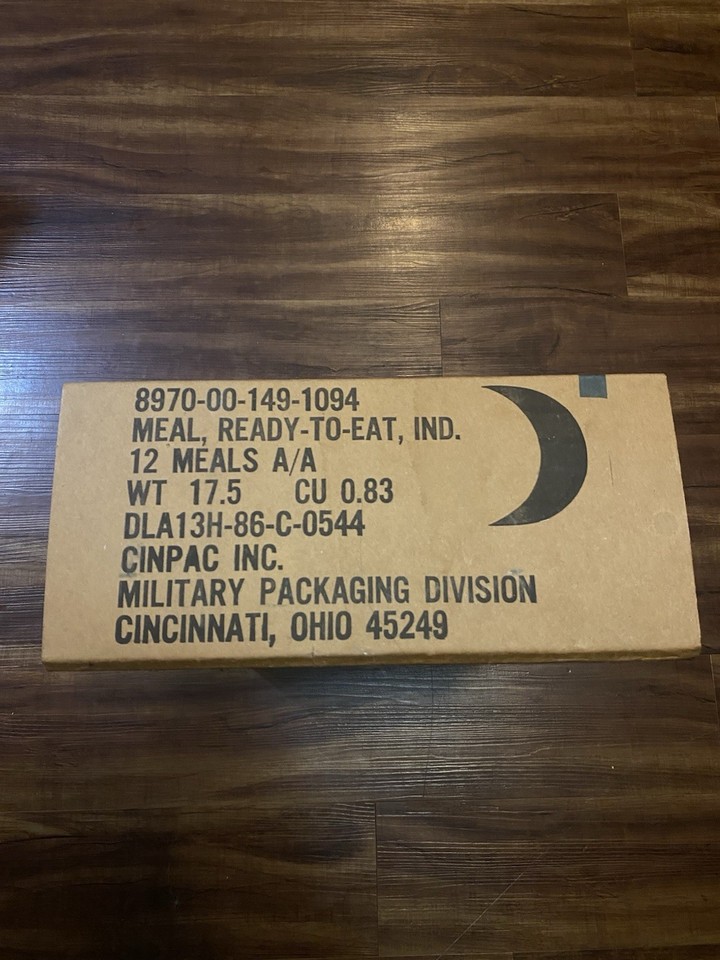 VINTAGE 1986 MRE | eBay