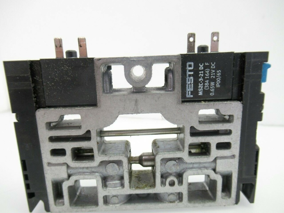 MSZC-3-21 DC MSZC321 D- Festo 161361 B102 Solenoid Valve (USED TESTED ...