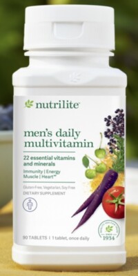 Nutrilite Men’s Daily Multivitamin 90 Tablets + Tracking | eBay