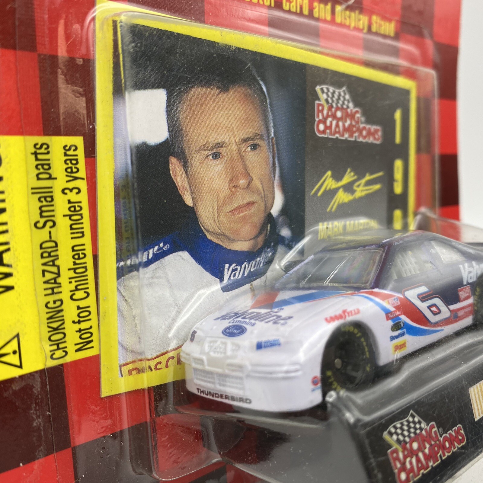 1996 Racing Champions 1:64 MARK MARTIN #6 Valvoline / DuraBlend Ford ...