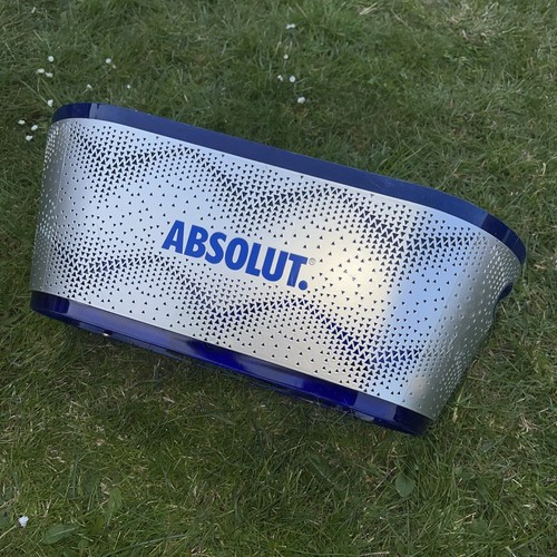 Used Absolut Vodka Beer Bottle Ice Bucket Man Cave BBQ | eBay UK