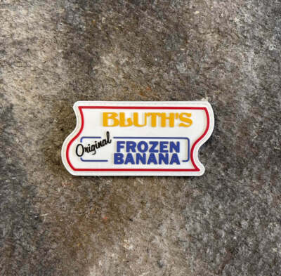 Arrested Development: Bluths Frozen Banana Stand Sign PVC Morale Patch ...