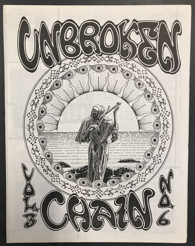UNBROKEN CHAIN FANZINE-NOVEMBER/DECEMBER 1988-VOLUME 3 NUMBER 6 | eBay