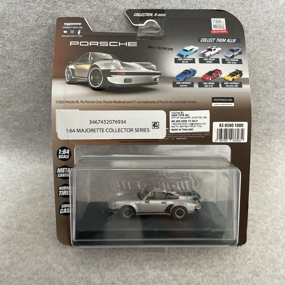 1975 Porsche 930 Turbo Majorette Metal Collection Jada Toys 1:64 Scale ...