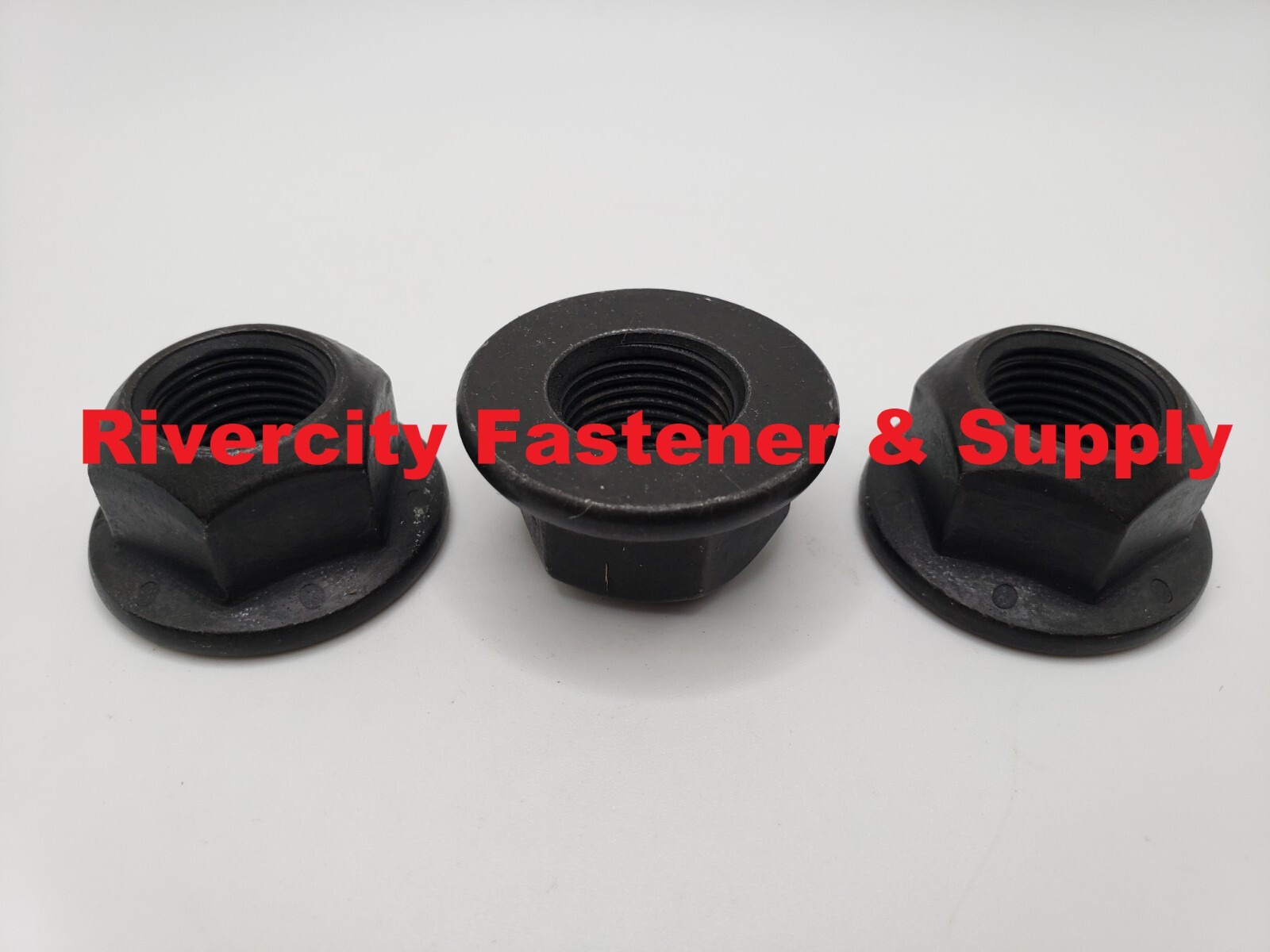 (3) 5/8-18 Grade 8 All Metal Flange Top Lock Nuts 5/8 x 18 Nuts 5/8x18 ...