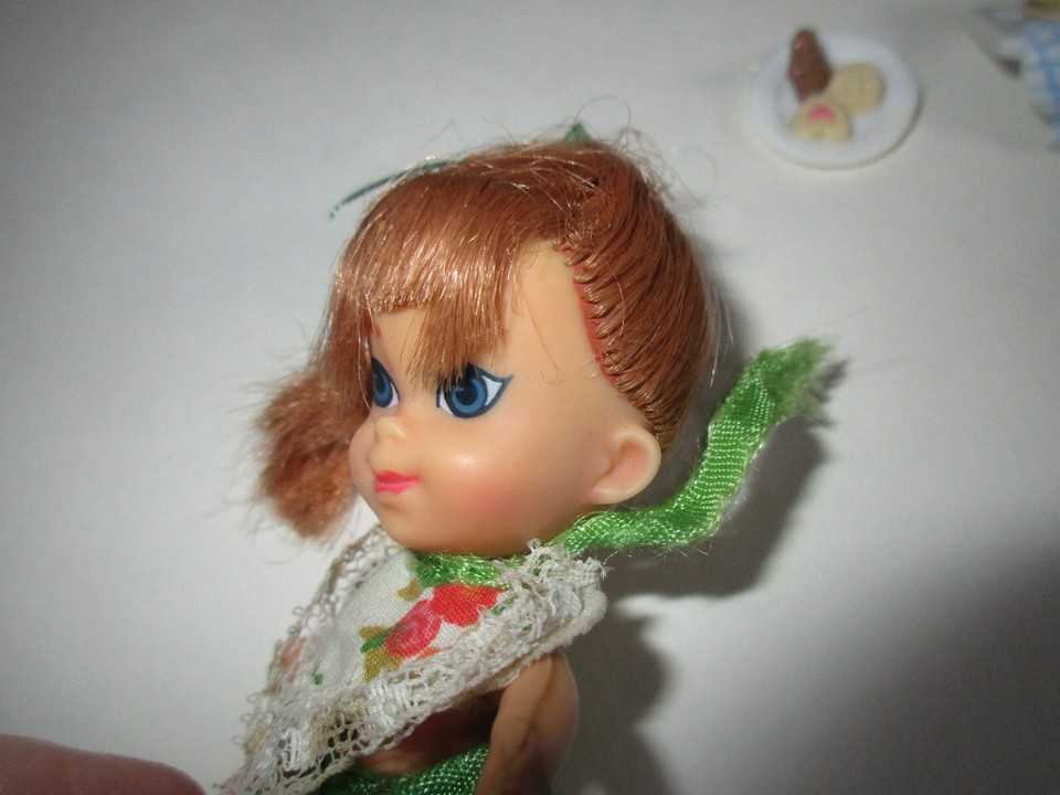 Vintage 1960's Liddle Kiddles Storybook Liddle Middle Muffet Doll ...