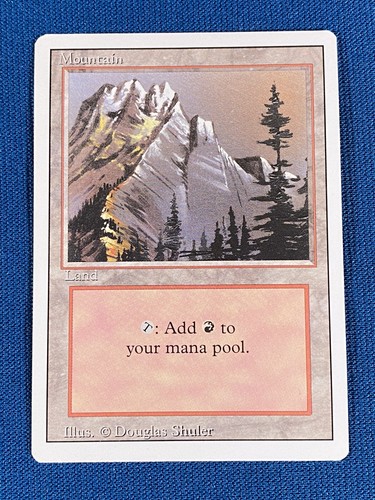 Magic The Gathering Mountain Trading Card MTG (B) | eBay