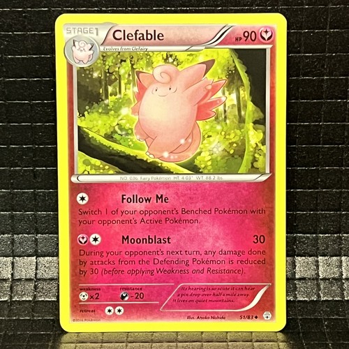 Clefable #51/83 Pokemon Generations Uncommon Card | eBay