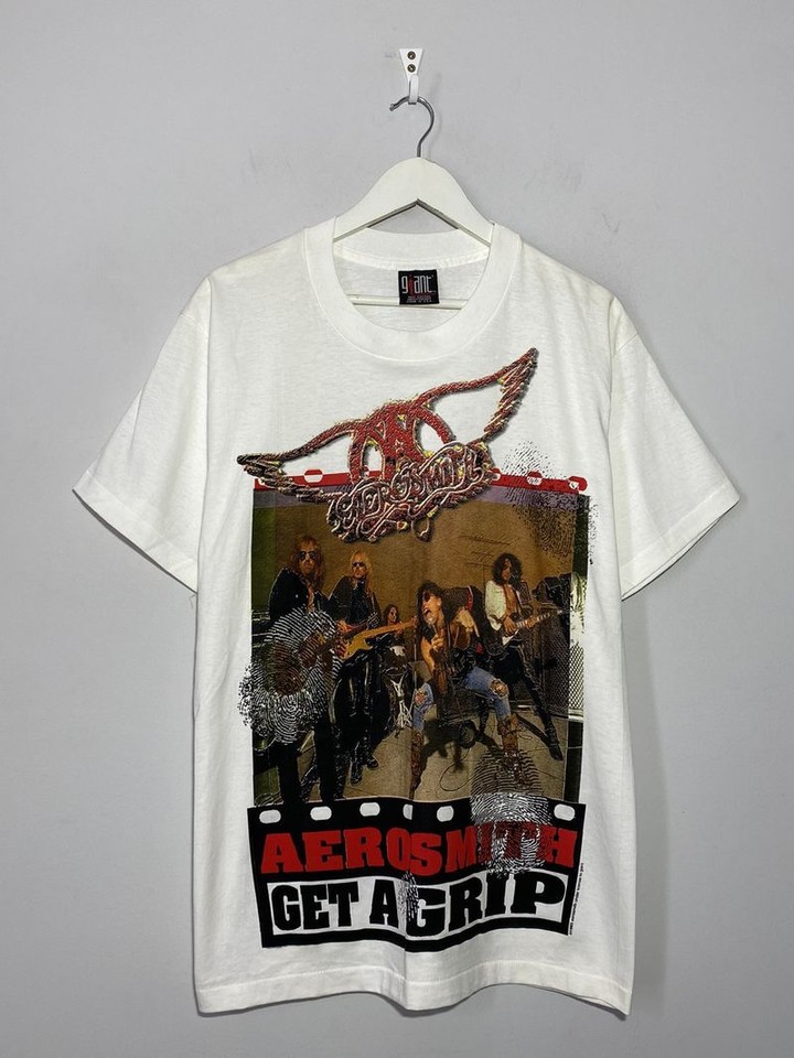 Vintage 1993 Aerosmith Get a Grip Graphic Unisex Tshirt Reprint S-5XL ...
