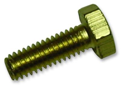 M4 X 12 Brass Hex Sets Fasteners & Hardware Screws - M4 x 12 Brass Hex ...