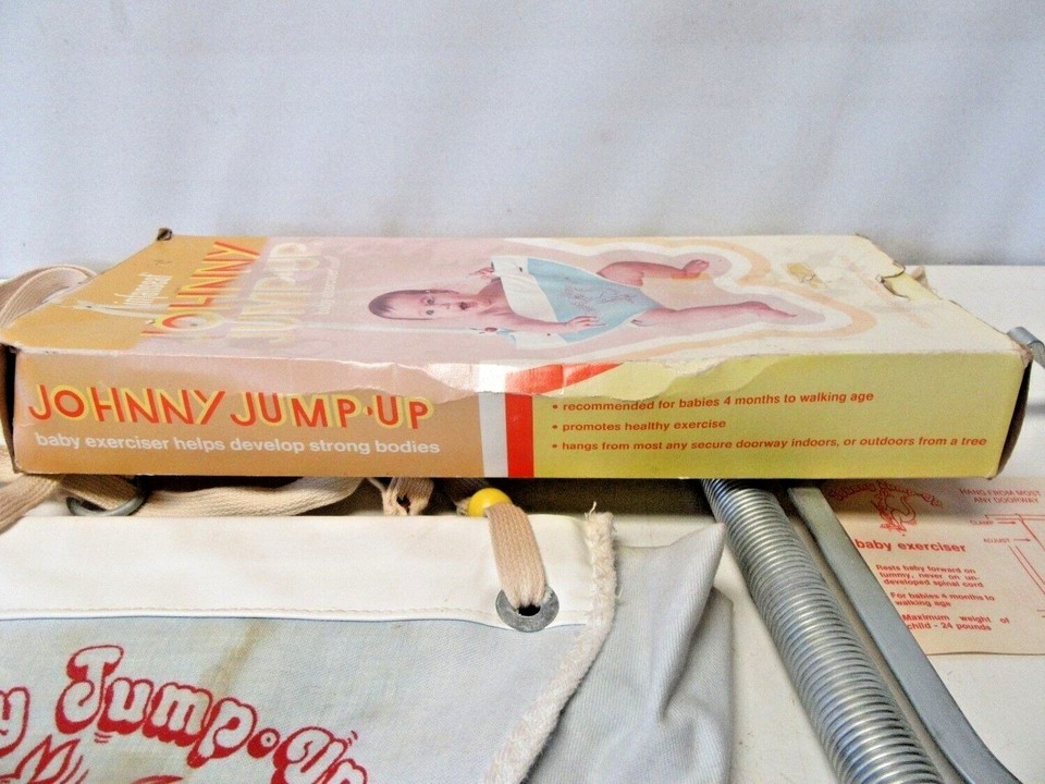 Vintage Johnny Jump Up Infant Jumper Baby Exerciser | eBay