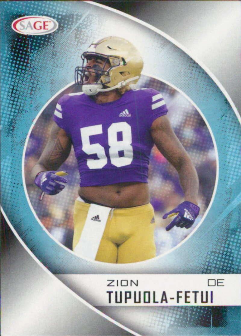 2023 SAGE Low Series - Zion Tupuola-Fetui #9 (RC) for sale online | eBay