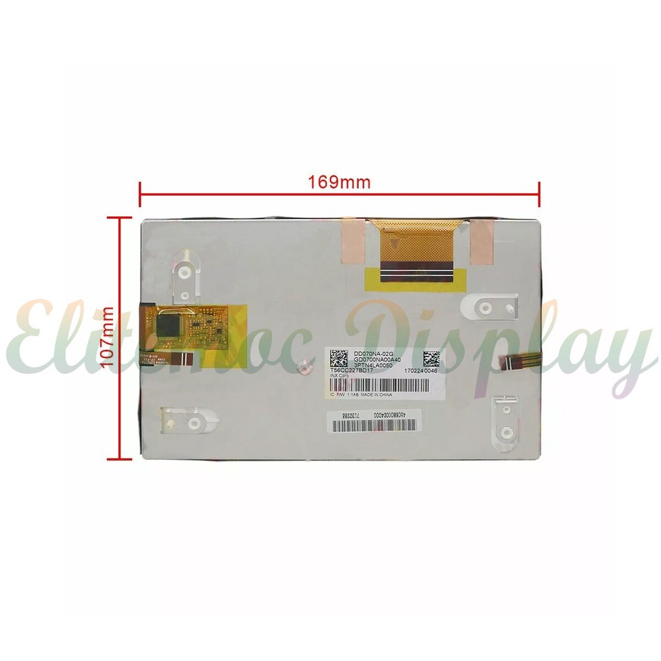 DD070NA-02G LCD Display Touch Screen for Renault rlink1 Trafic 3 kangoo tomtom | eBay