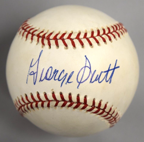 George Foster Signed Official MLB American League Baseball | eBay