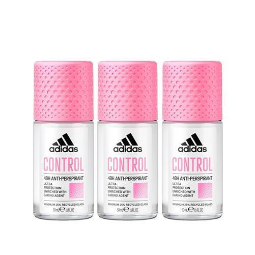 Adidas Women Control Roll-on Deodorant Antiperspirant Ultra Protection ...
