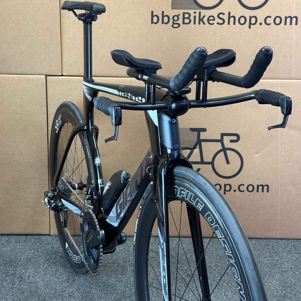 Used Giant Trinity Advanced Pro 1, Sram Red Etap, Carbon Triathlon Bike ...