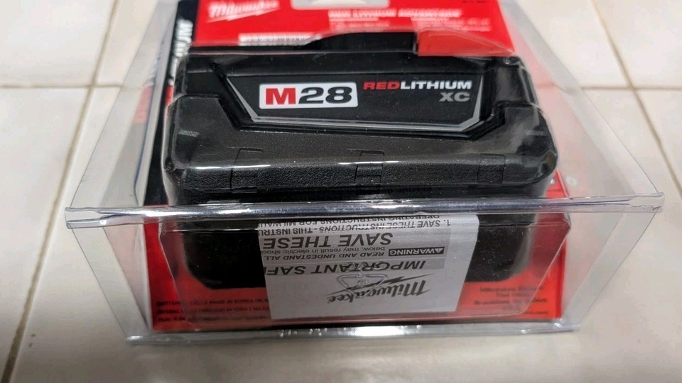 NEW Milwaukee 48-11-2830 M28 28V Lithium-Ion Battery 45242090907| eBay