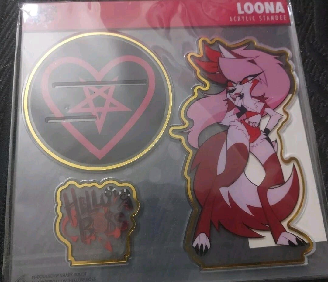 Helluvaboss: Gold Edged Loona Standee's Bundle | eBay