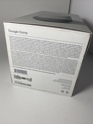 Google Home Smart Assistant - White Slate (Canada) for sale online | eBay