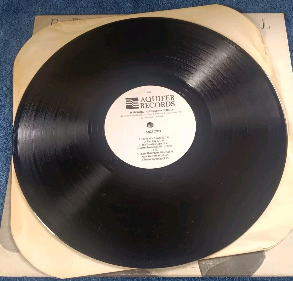 Fred Small Love's Gonna Carry Us LP 1981 Aquifer Records Lifeboat | eBay