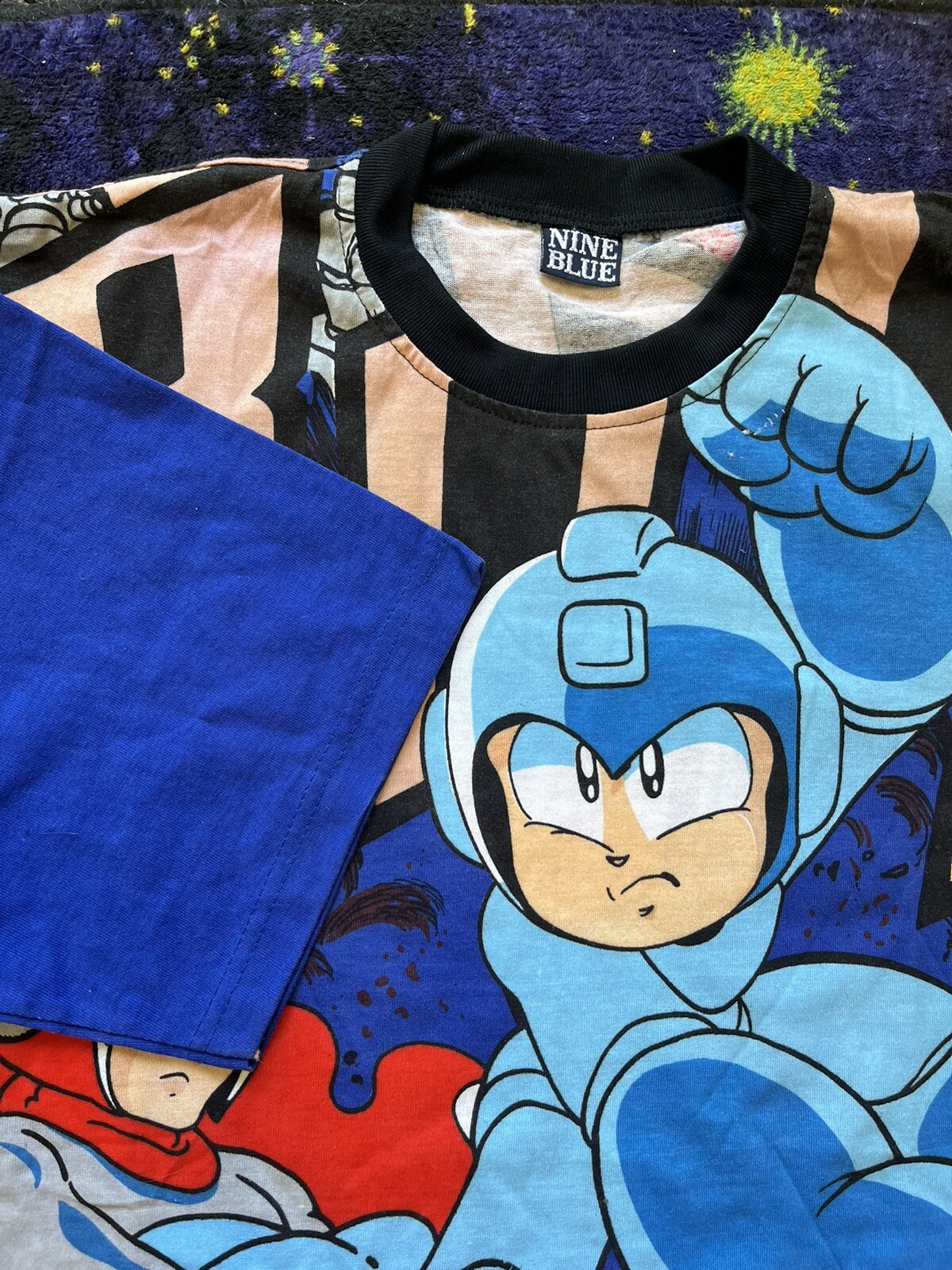 Vintage Mega man Bootleg AOP Peyote Style Men’s XL Ni… - Gem