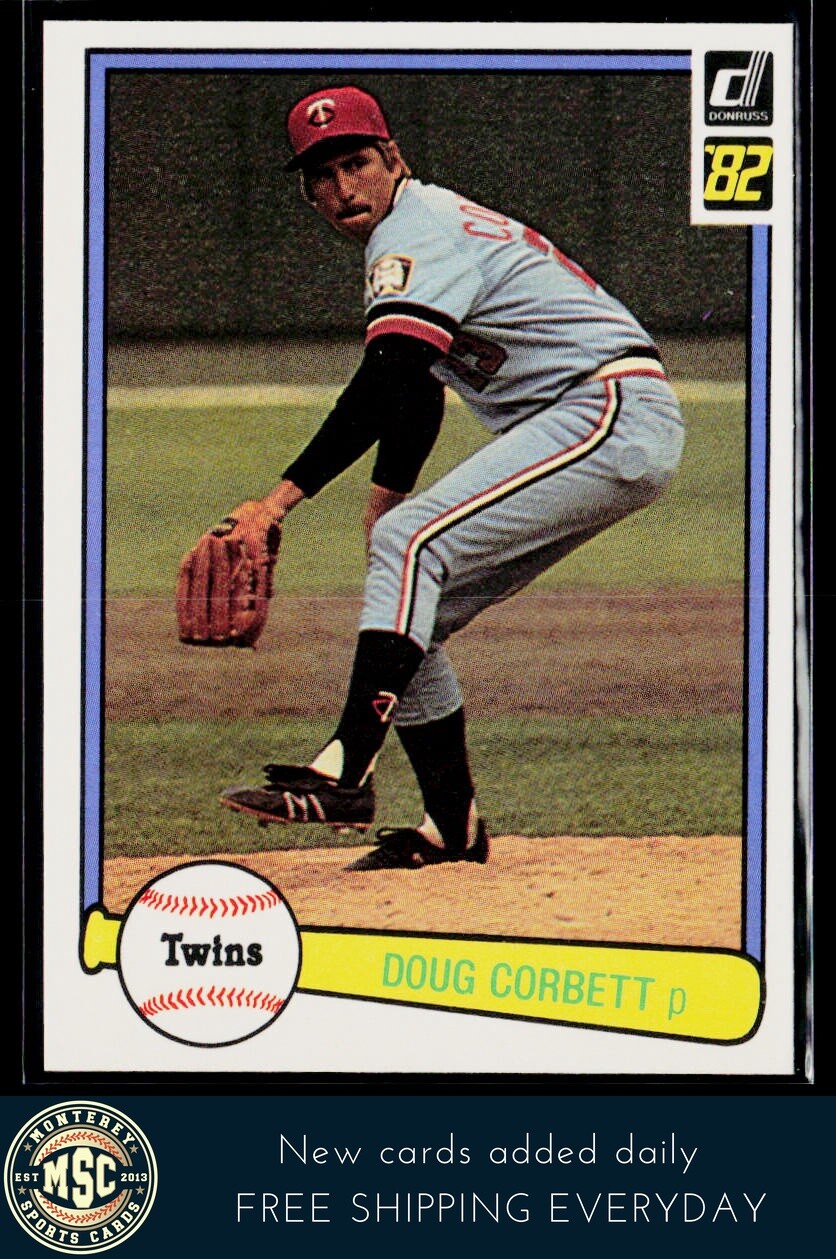 Doug Corbett 1982 Donruss #53 Minnesota Twins | eBay