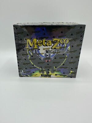 MetaZoo Nightfall Booster Box 1st Edition Factory Sealed IN HAND READY ...