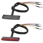 2X 12V 11LED Mini Motorcycle Tail Light Bike Rear Running Stop Brake ...