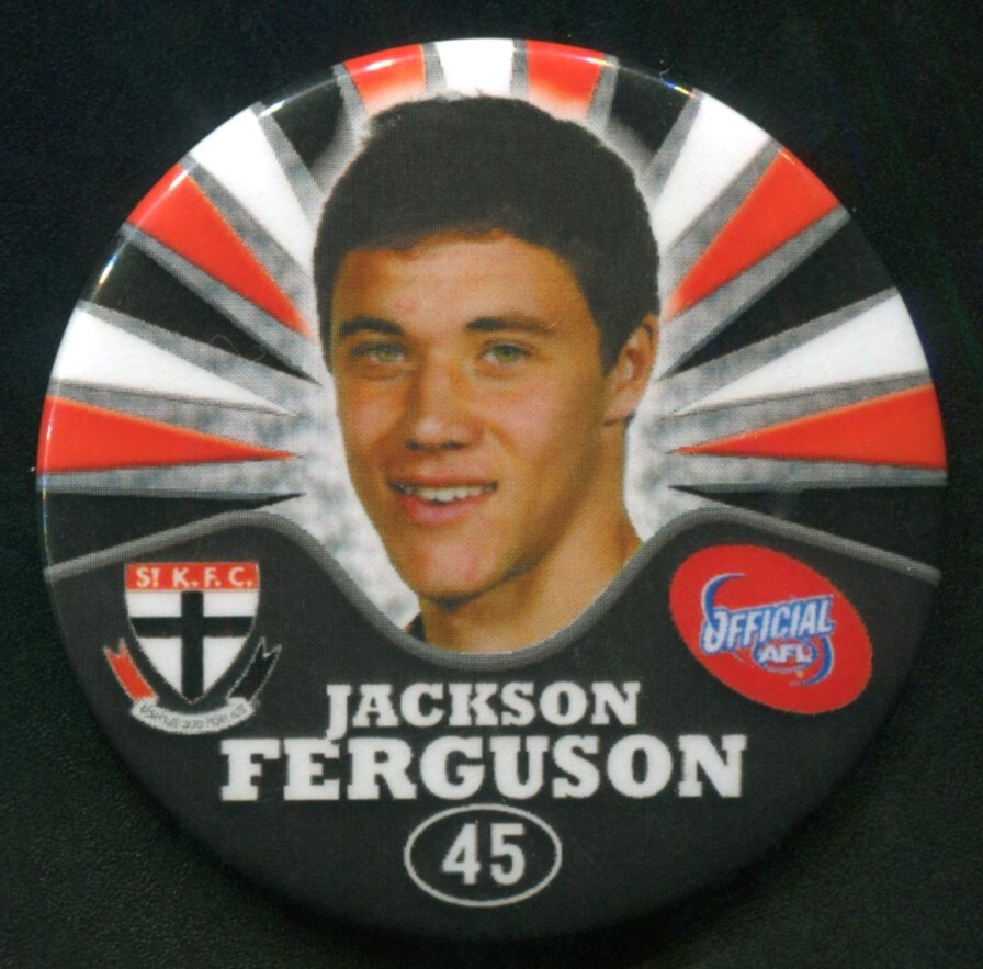2012 Player Badge Jackson Ferguson (St Kilda) | eBay Australia