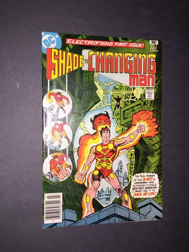 Shade the Changing Man 1 Raw 9.6 Bronze Age Key DC Comic 1st Rac I.G.K ...