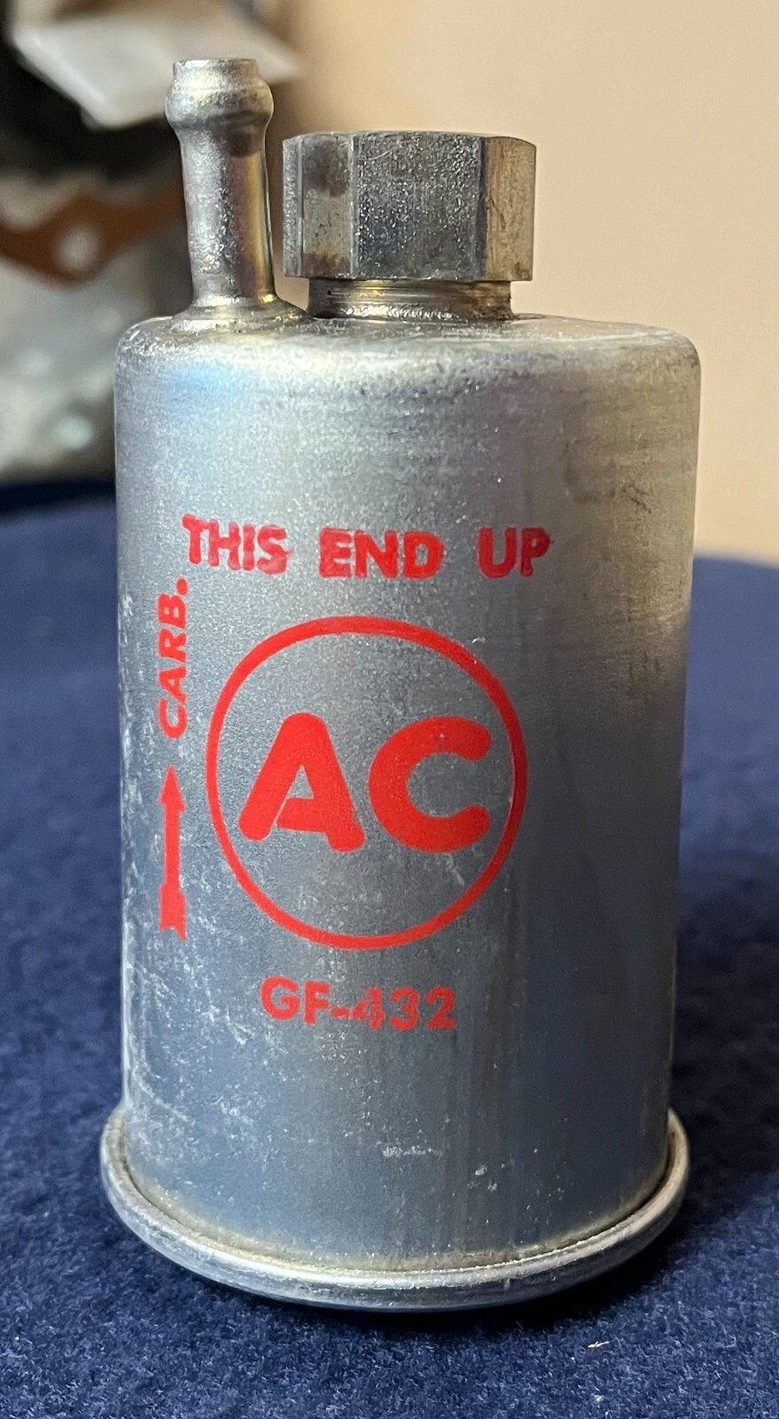 Corvette Fuel Filter AC GF-432 - 1968-9 - NOS - GM# 5651480 | eBay