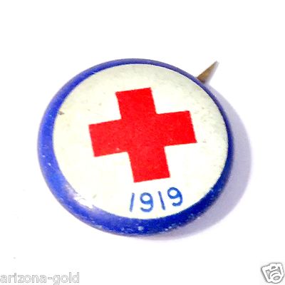Antique American Red Cross Pin 1919 Vintage WW I Collectible RANDOM ...
