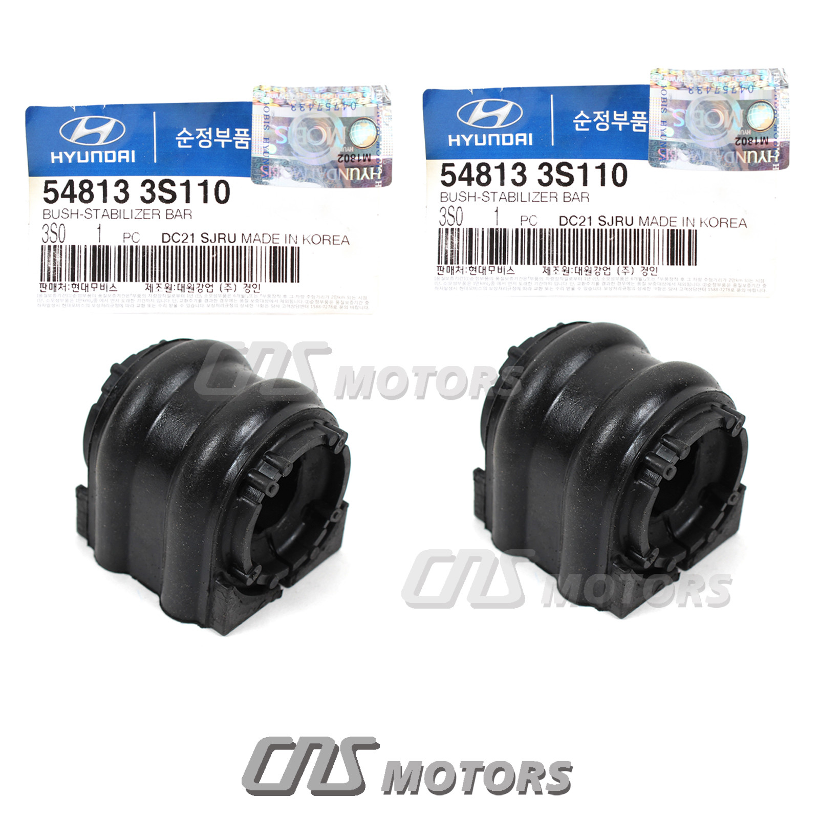 GENUINE Front Stabilizer Bar Bushing 2PCS for 11-23 Hyundai Kia ...