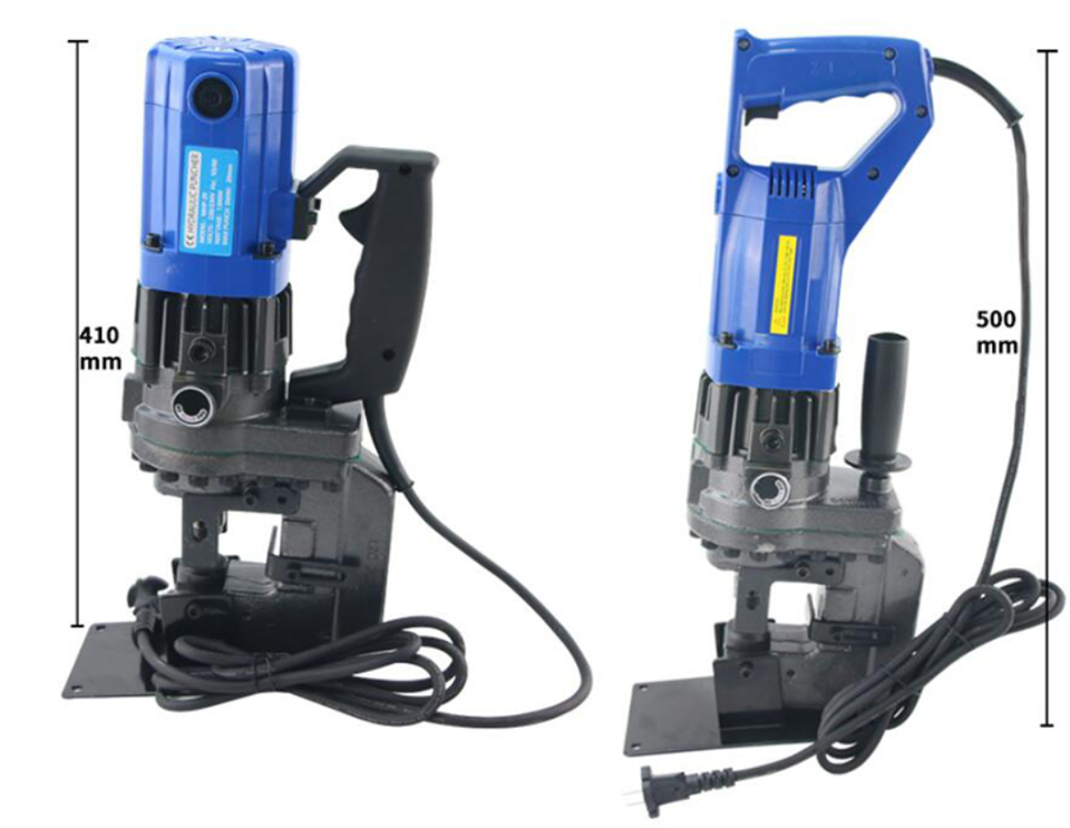 MHP-20 Electric hydraulic Angle iron Angle steel Punching machine ...