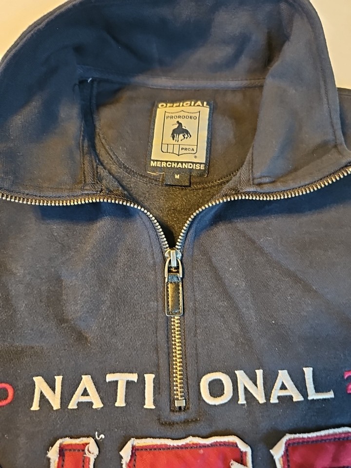 NFR Pro Rodeo Sweatshirt 2021 National Finals Rodeo Las Vegas Navy MED ...