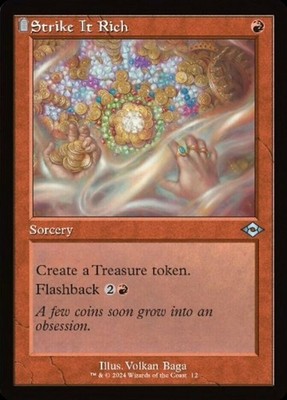 Hero Deal, English - 1 x MTG Strike it Rich - 0012 - MH3 Retro Frame ...
