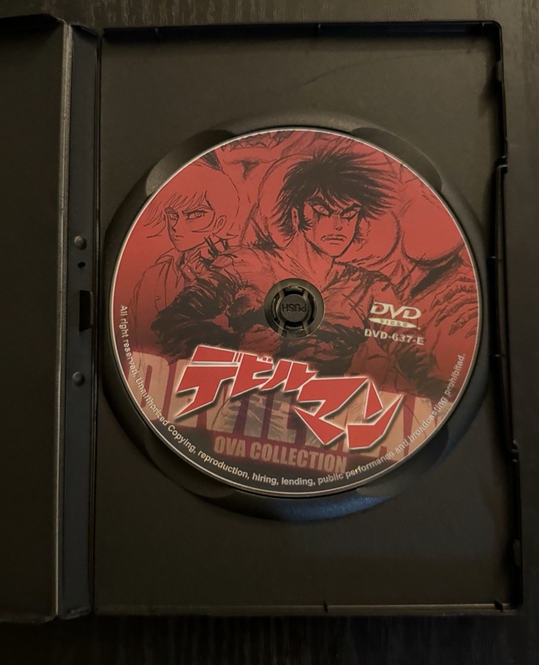 Devilman OVA Collection Anime DVD Standard Edition Chinese English ...