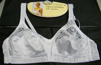 FIRM CONTROL SOFT CUP BRA 80%POLY 20% NYL 2 COLS SIZE 34-48 BUST CUPS B ...
