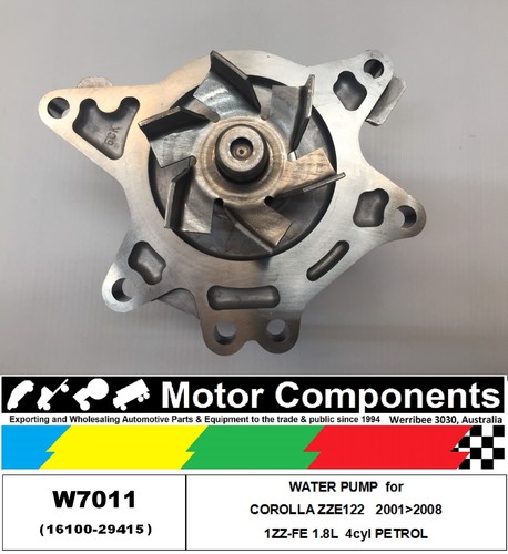 16100-29415 WATER PUMP for COROLLA ZZE122 1ZZ-FE 1.8L PETROL | eBay ...