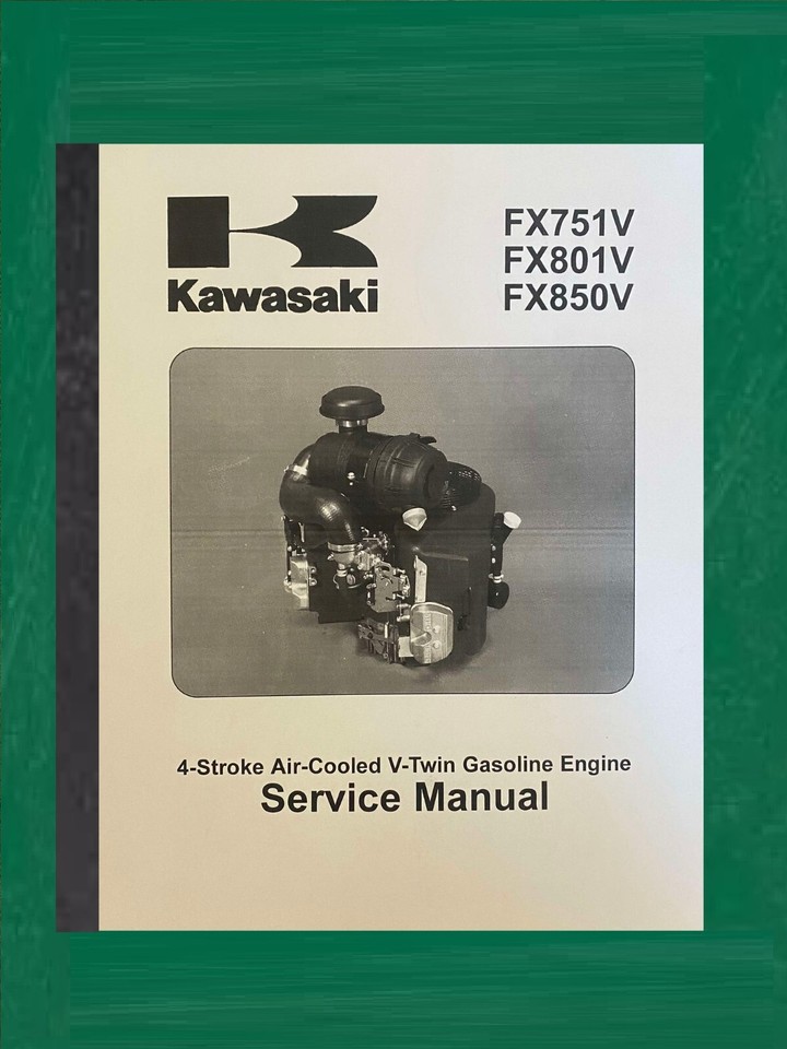 751 801 850 Engine Service Repair Manual Fits Kawasaki FX751V FX801V ...