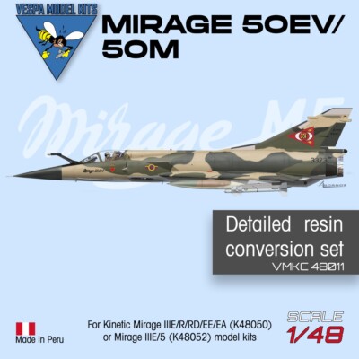 1/48 Mirage 50EV/M Vespa Model Kits resin conversion set NEW 2024 | eBay