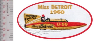 Hydroplane Miss Detroit U-99 1960 Unlimited Thunderboat Racing NO ...