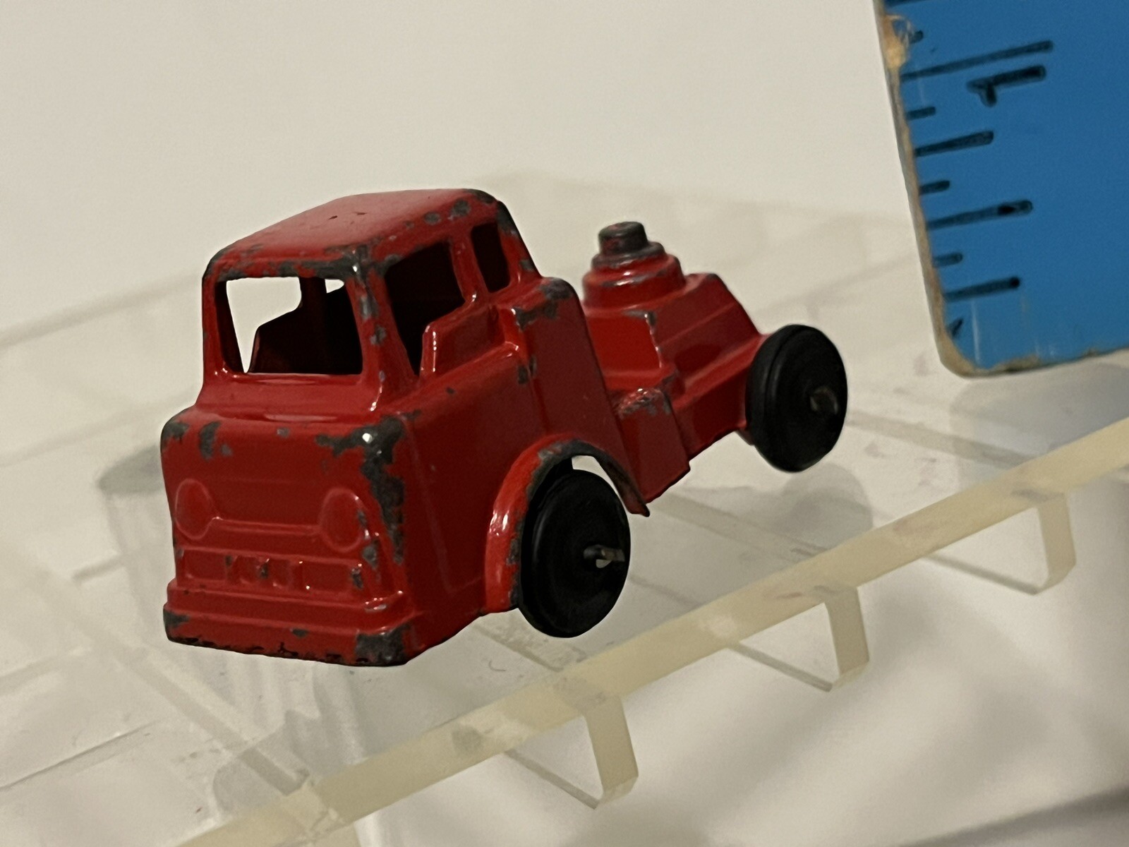 Vtg 1960's Tootsitoy Red Cabover Semi Truck Diecast Toy Car | eBay