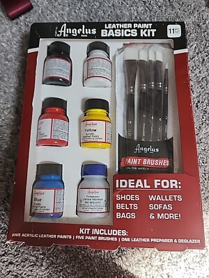 Angelus Leather Paint Basics Kit | eBay