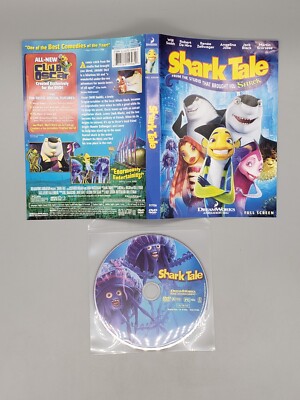 Shark Tale (DVD, 2005, Full Frame) No Case No Tracking | eBay