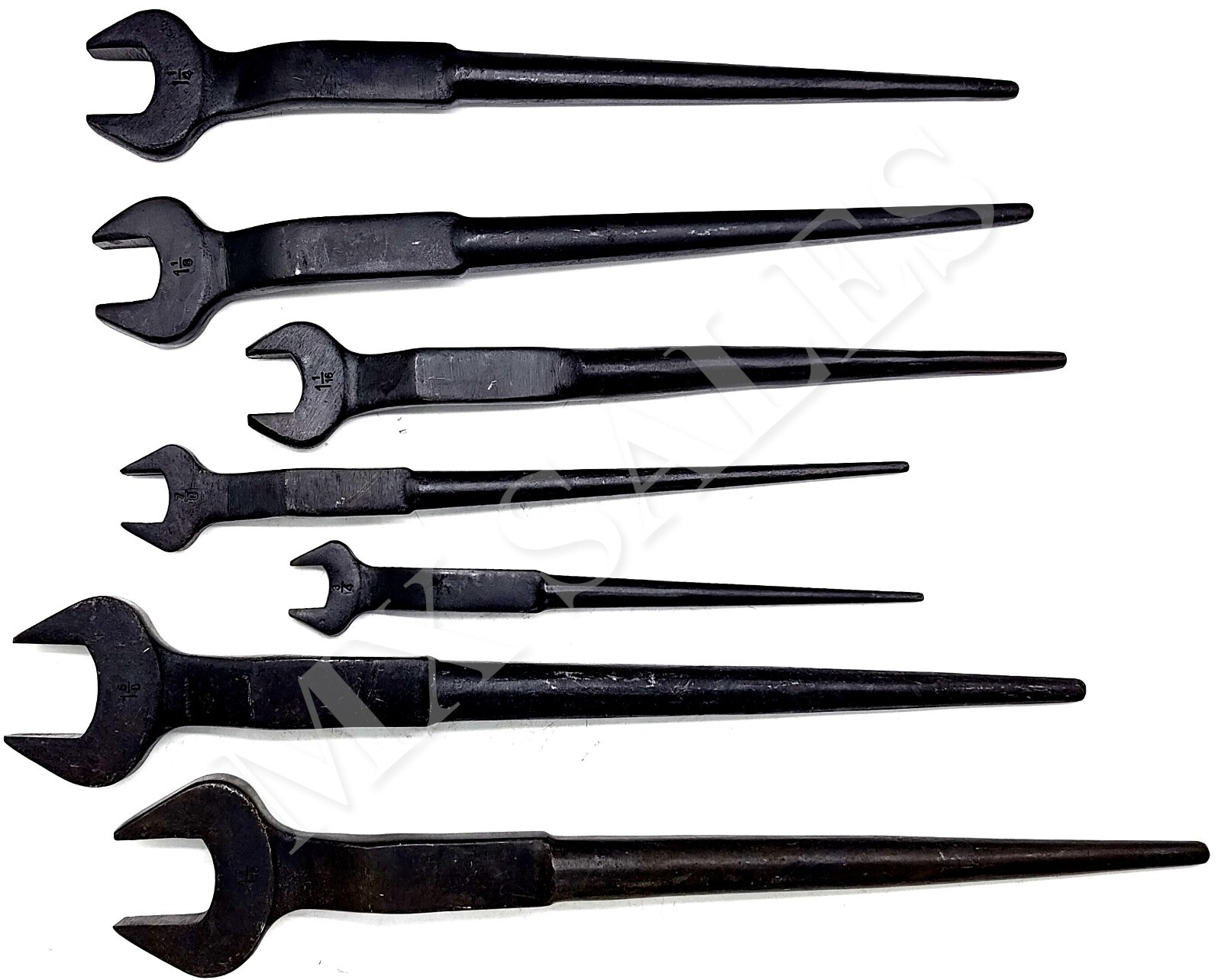 7pc IRON WORKER SPUD WRENCH SET CONSTRUTION WRENCH ALIGNING BOLTS | eBay