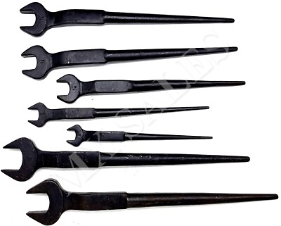7pc IRON WORKER SPUD WRENCH SET CONSTRUTION WRENCH ALIGNING BOLTS | eBay