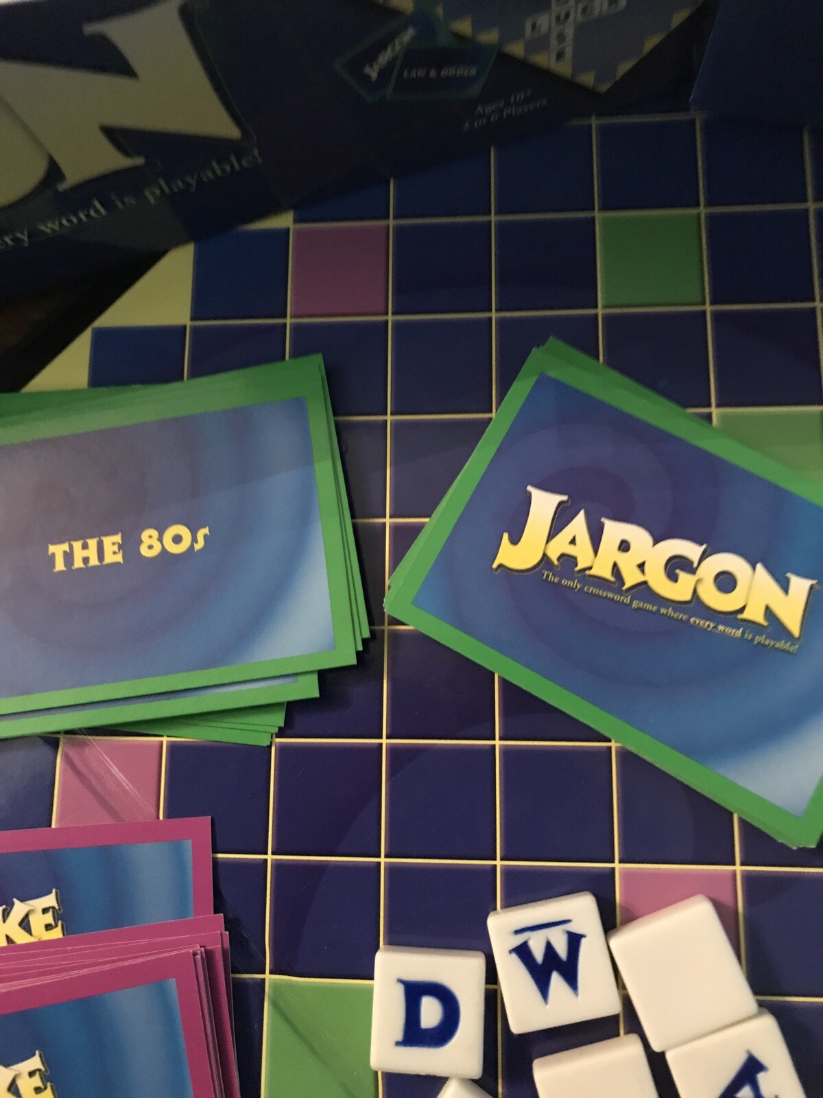 Jargon Crossword Board Game Ages 10 2 to 6 Players Every Word Is ...