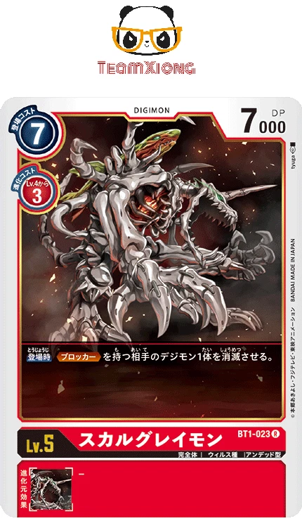 Skullgreymon Evolution