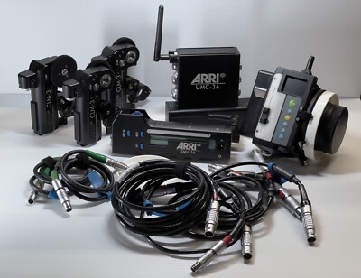 ARRI 3 channel wireless kit WCU-3 Hand Unit UMC-3A CLM-3 motors & ZMU ...